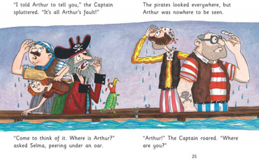 The Poor Pirates: The Pirate Code - Matt Buckingham Illustration