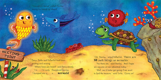 Bright Stanley and the Mermaid Tale - Matt Buckingham Illustration