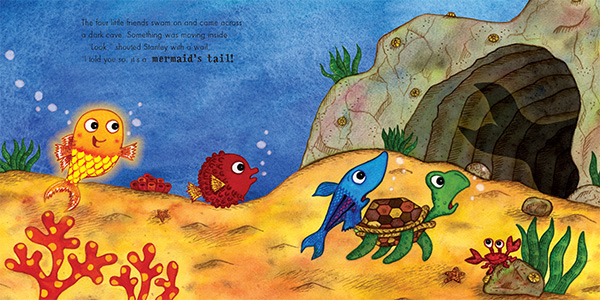 Bright Stanley and the Mermaid Tale - Matt Buckingham Illustration