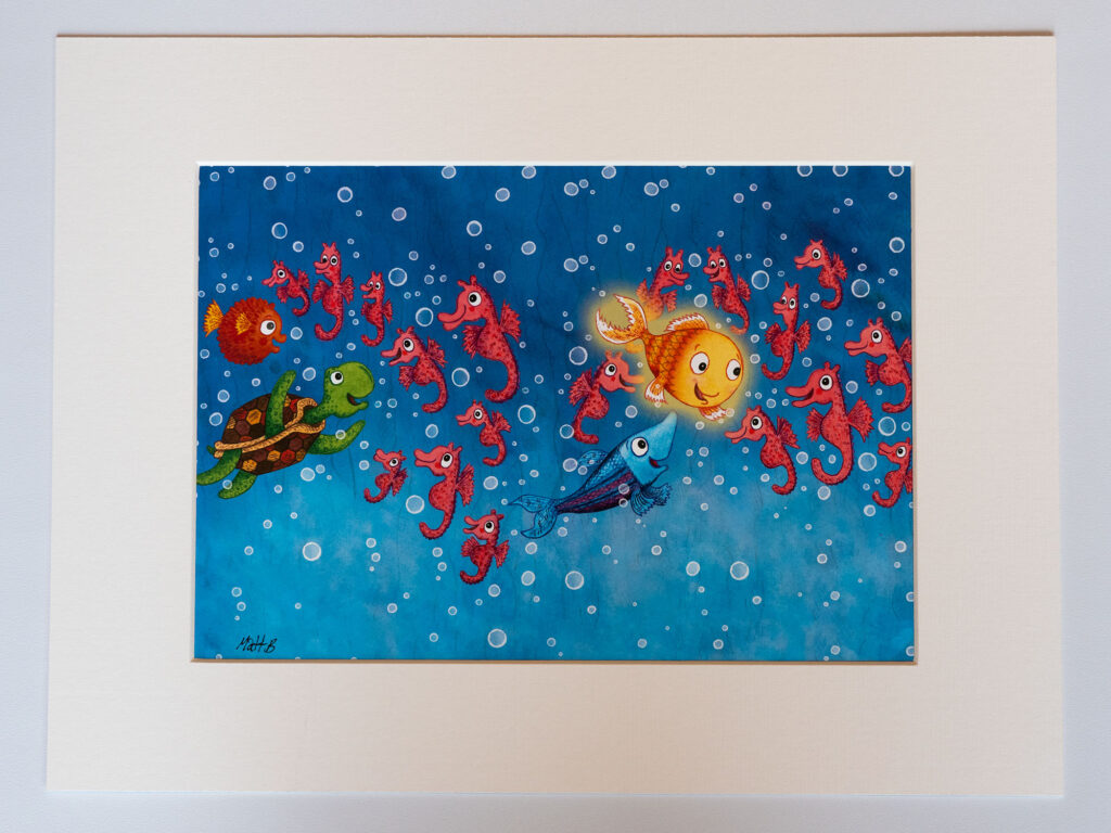 Bright Stanley and the Cave Monster - Signed - Matt Buckingham Illustration