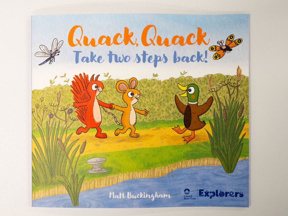 Quack, Quack Take Two Steps Back! Book and Play Set - Matt Buckingham ...